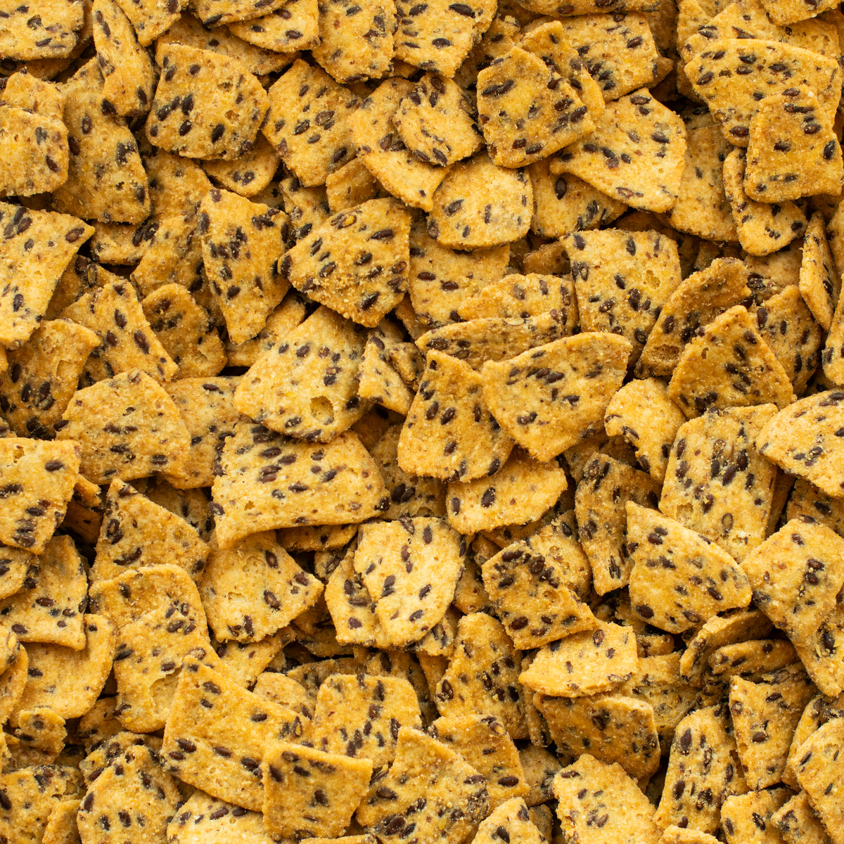 Corn chips with flax seeds – Nutterie